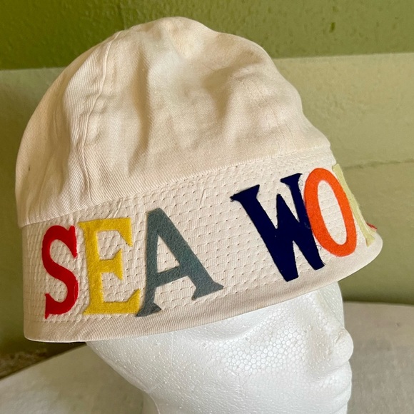 Disney | Accessories | Vintage 96s Seaworld Felt Lettering Hat Bucket ...